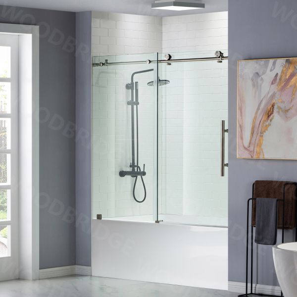 Frameless Glass Shower Doors For Tubs Kobo Building