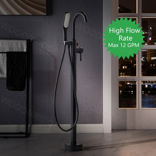 ᐅ【WOODBRIDGE 71" Whirlpool Water Jetted and Air Bubble Freestanding ...